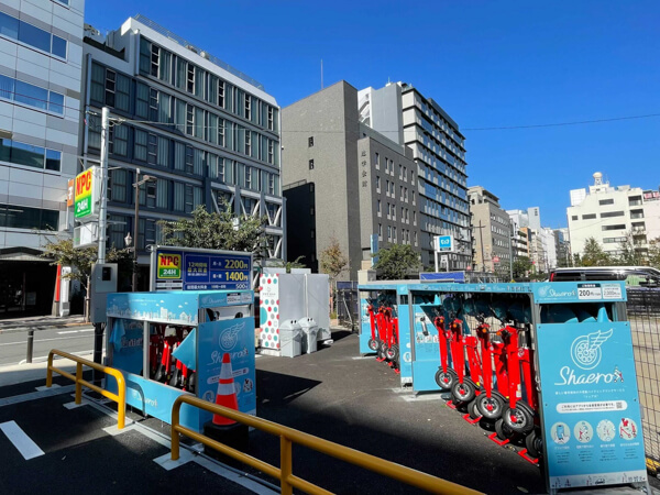 Shaero（シェアロ）- 国内初！折りたたみ電動バイクのシェアリングサービス